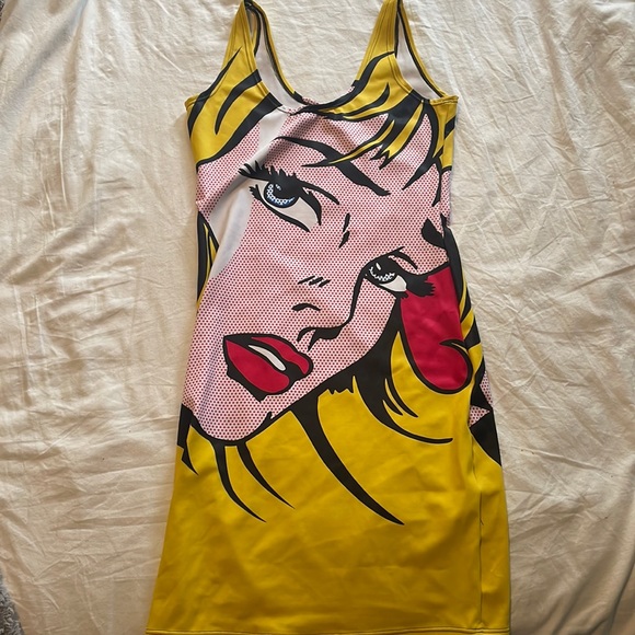 Badinka | Dresses | Badinka Pop Art Dress | Poshmark